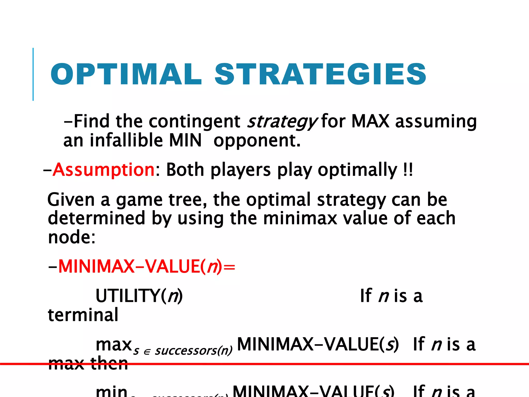 Adversarial Search Ppt