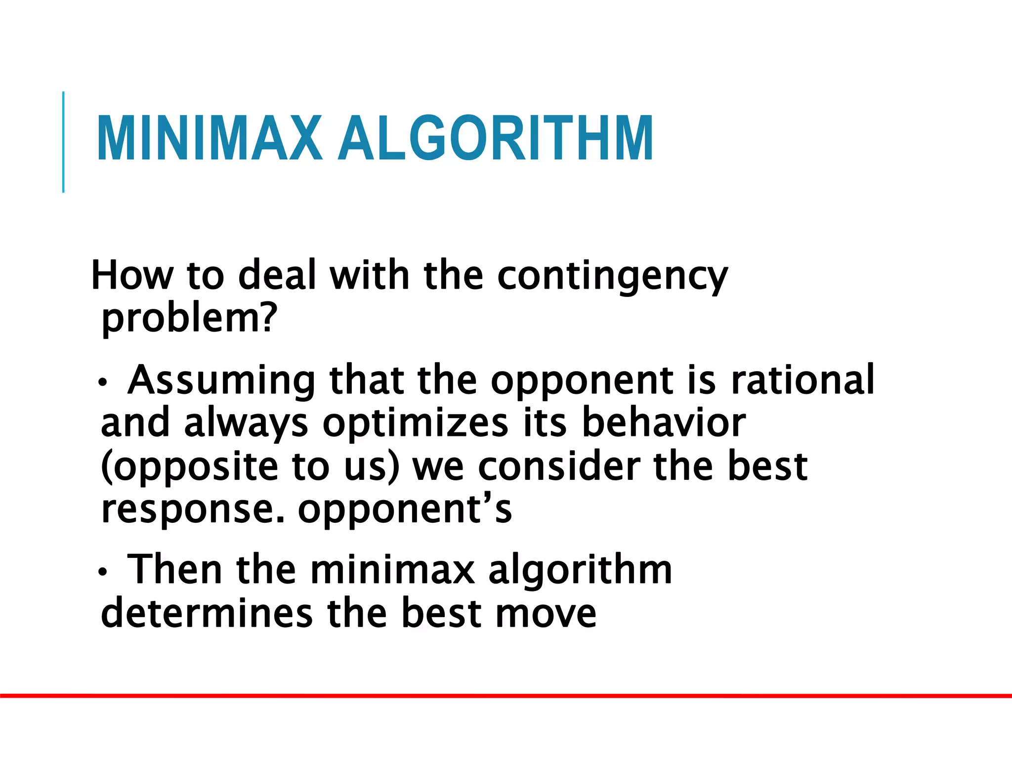 Adversarial search | PPTX