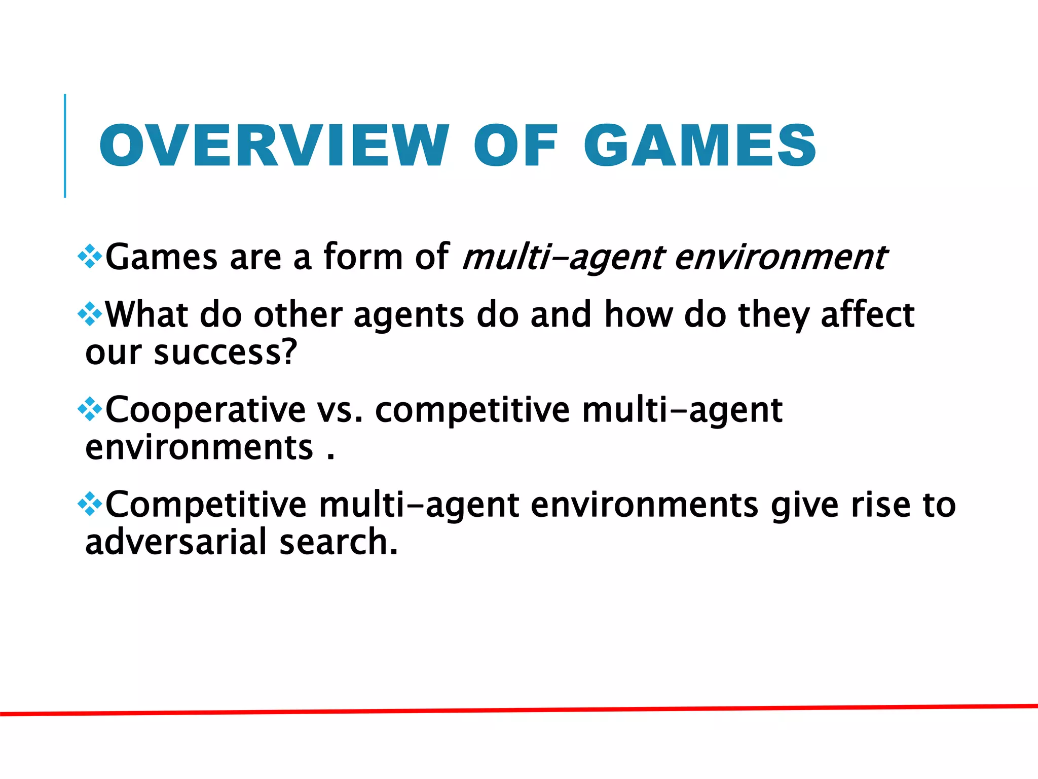 Adversarial search | PPT