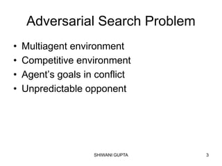 Adversarial search | PPT