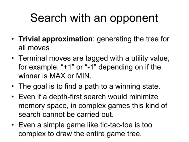 Artificial Intelligence Adversarial Search.ppt | Gardening | Home & Garden