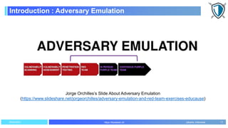 Adversary Emulation and Its Importance for Improving Security Posture ...