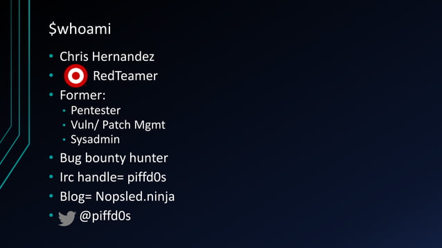 Adversary simulation | PPT