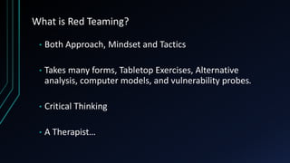 Adversary simulation | PPT