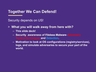Adversary tactics config mgmt-&-logs-oh-my | PPT