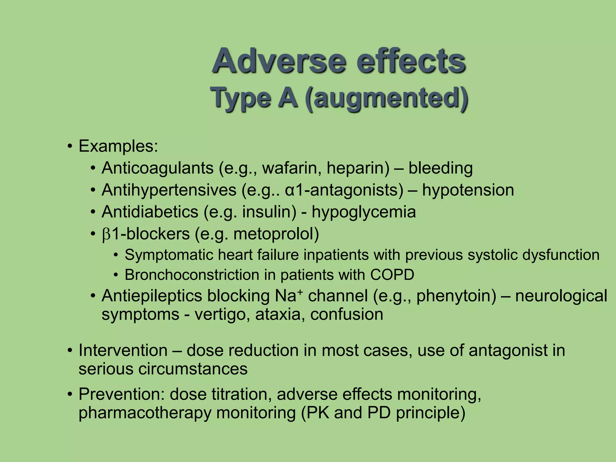 Adverse and toxic drug reactions | PPT