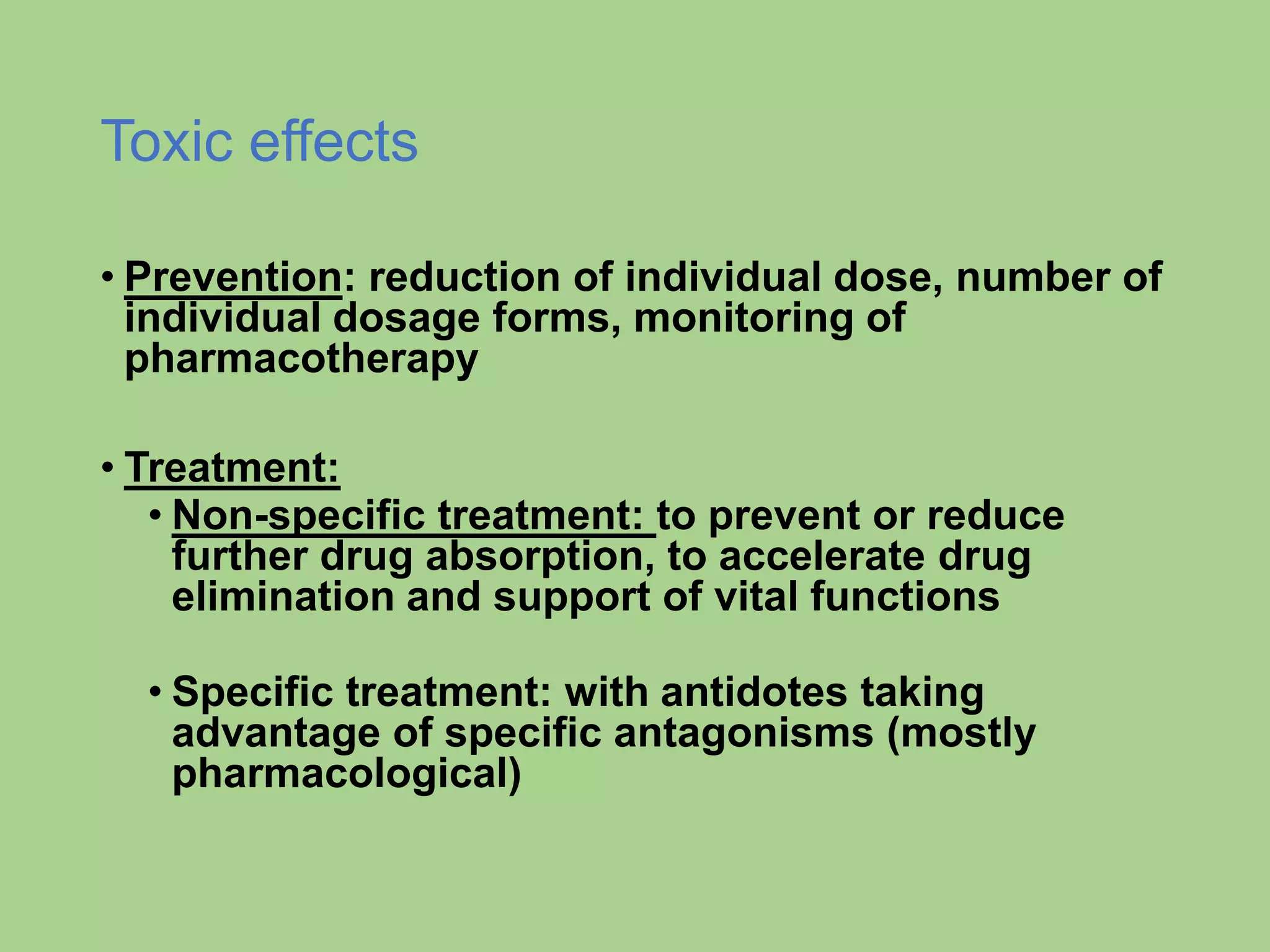 Adverse and toxic drug reactions | PPT