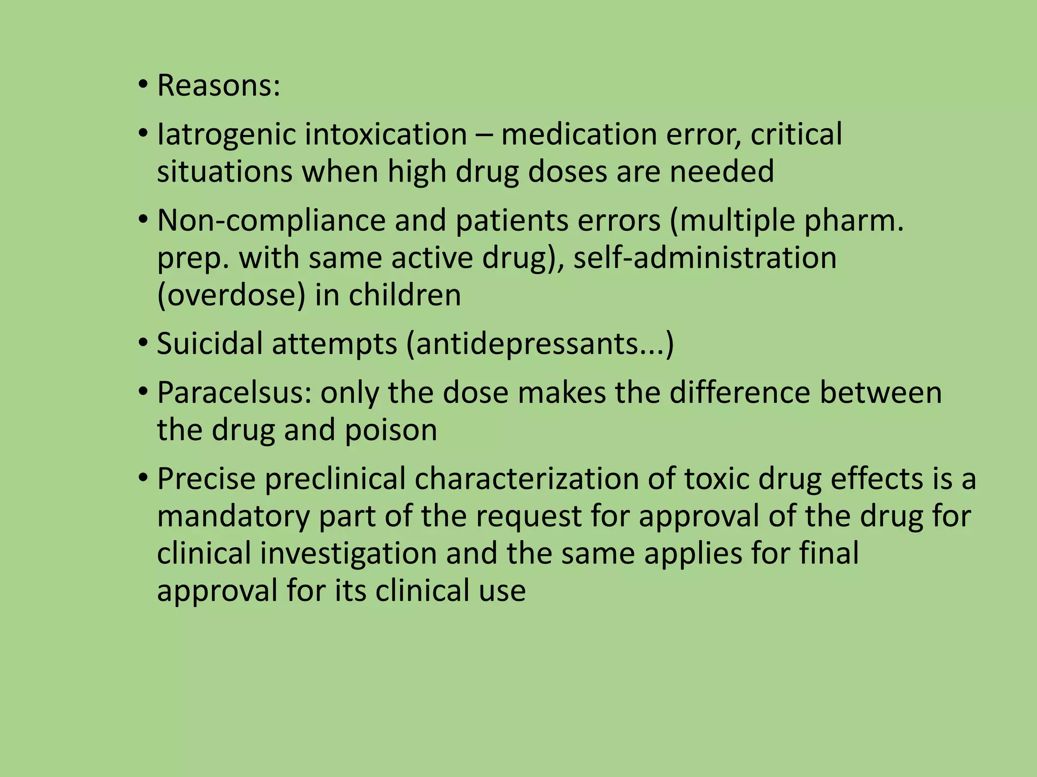 Adverse and toxic drug reactions | PPT