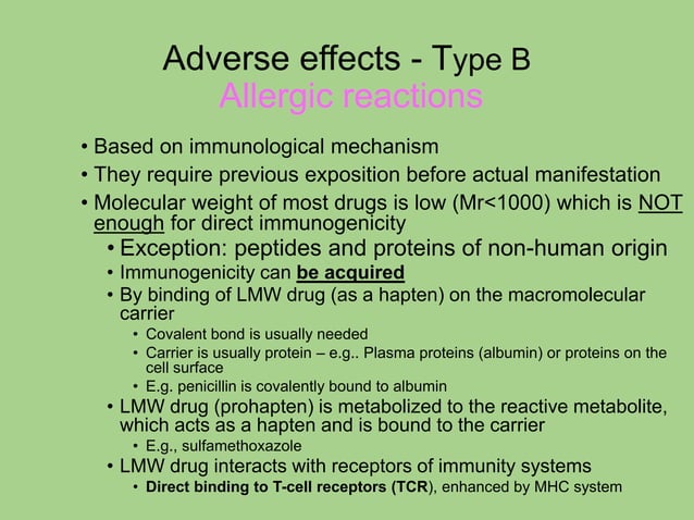 Adverse and toxic drug reactions | PPT
