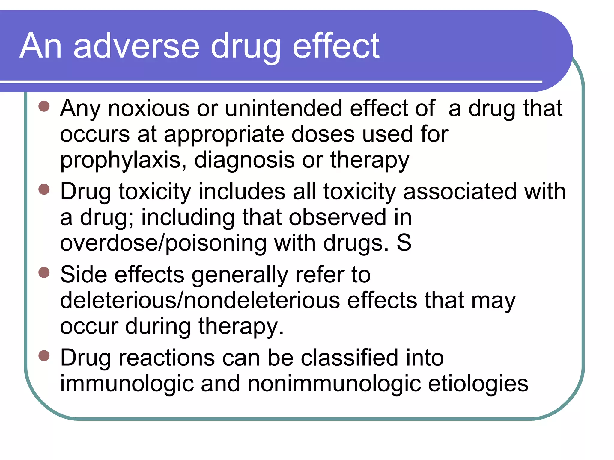 Adverse drug reactions | PPT