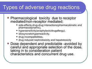 Adverse drug reactions | PPT