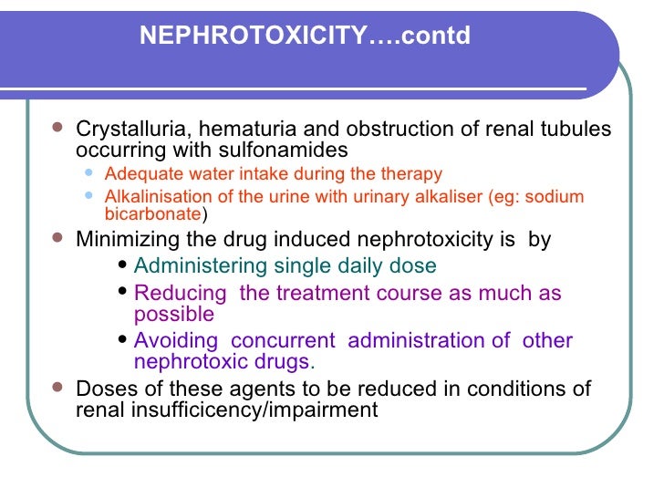 Nephrotoxic Medications Nephrotoxic chemotherapeutic drugs - Learn from ...