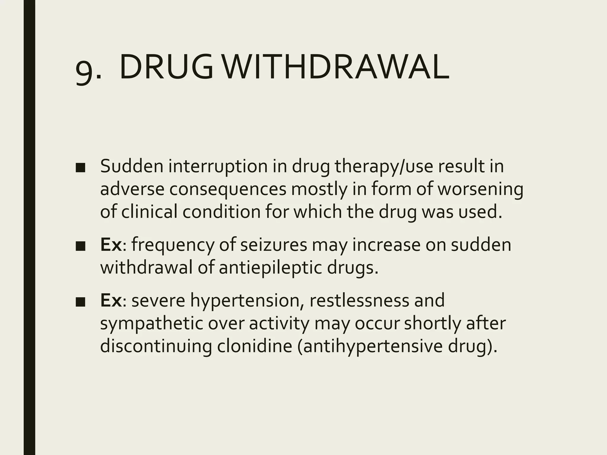 Adverse drug effects | PPTX