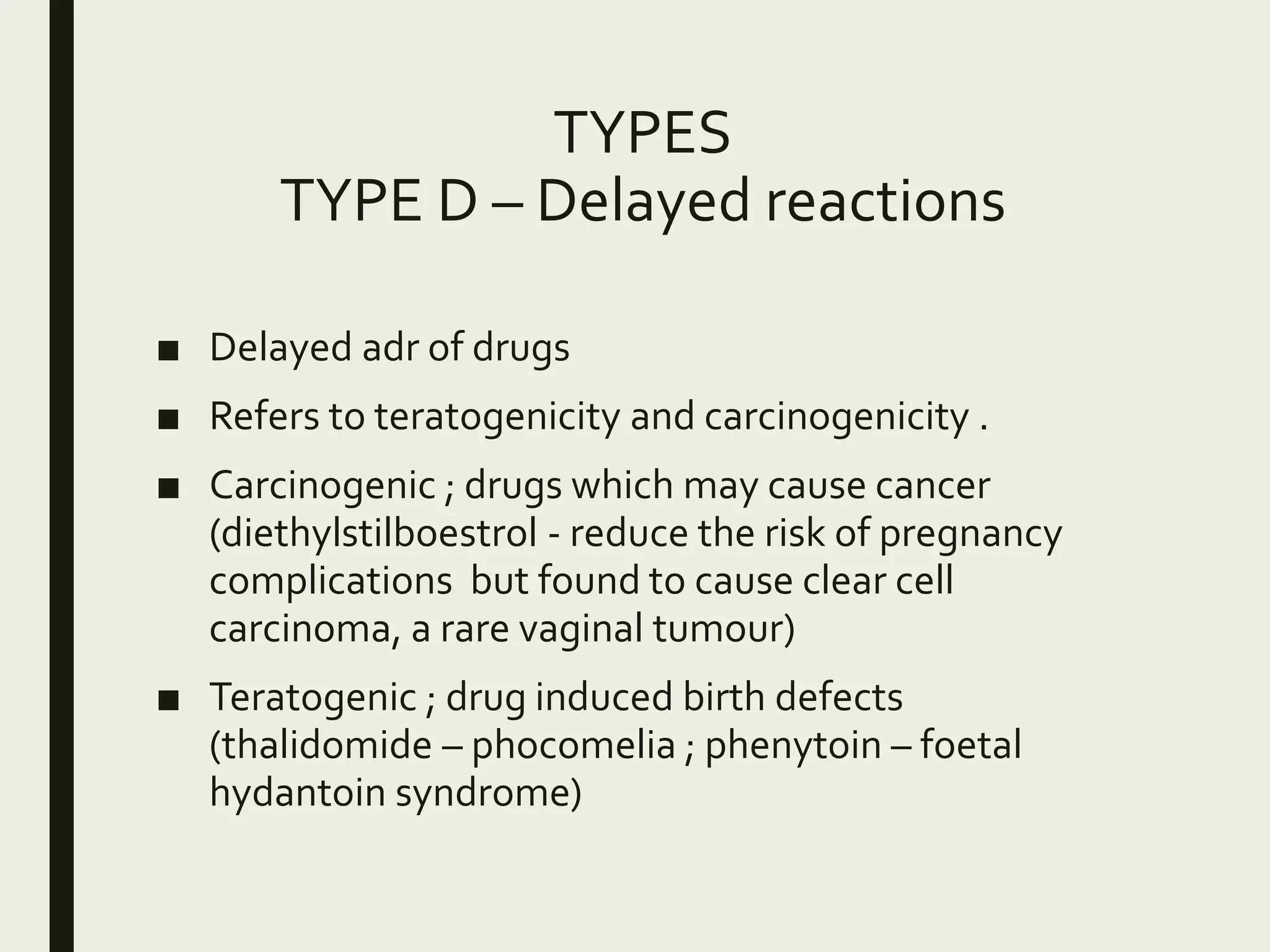 Adverse drug effects | PPTX