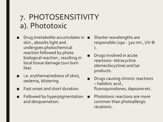 Adverse drug effects | PPTX