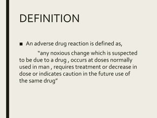 Adverse drug effects | PPT