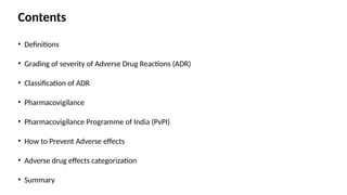 Adverse Drug Effects-Adverse effect adverse Event | PPTX