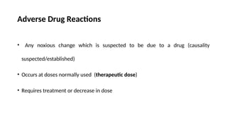 Adverse Drug Effects.Adverse drug Event l,Adverse drug reactions | PPT