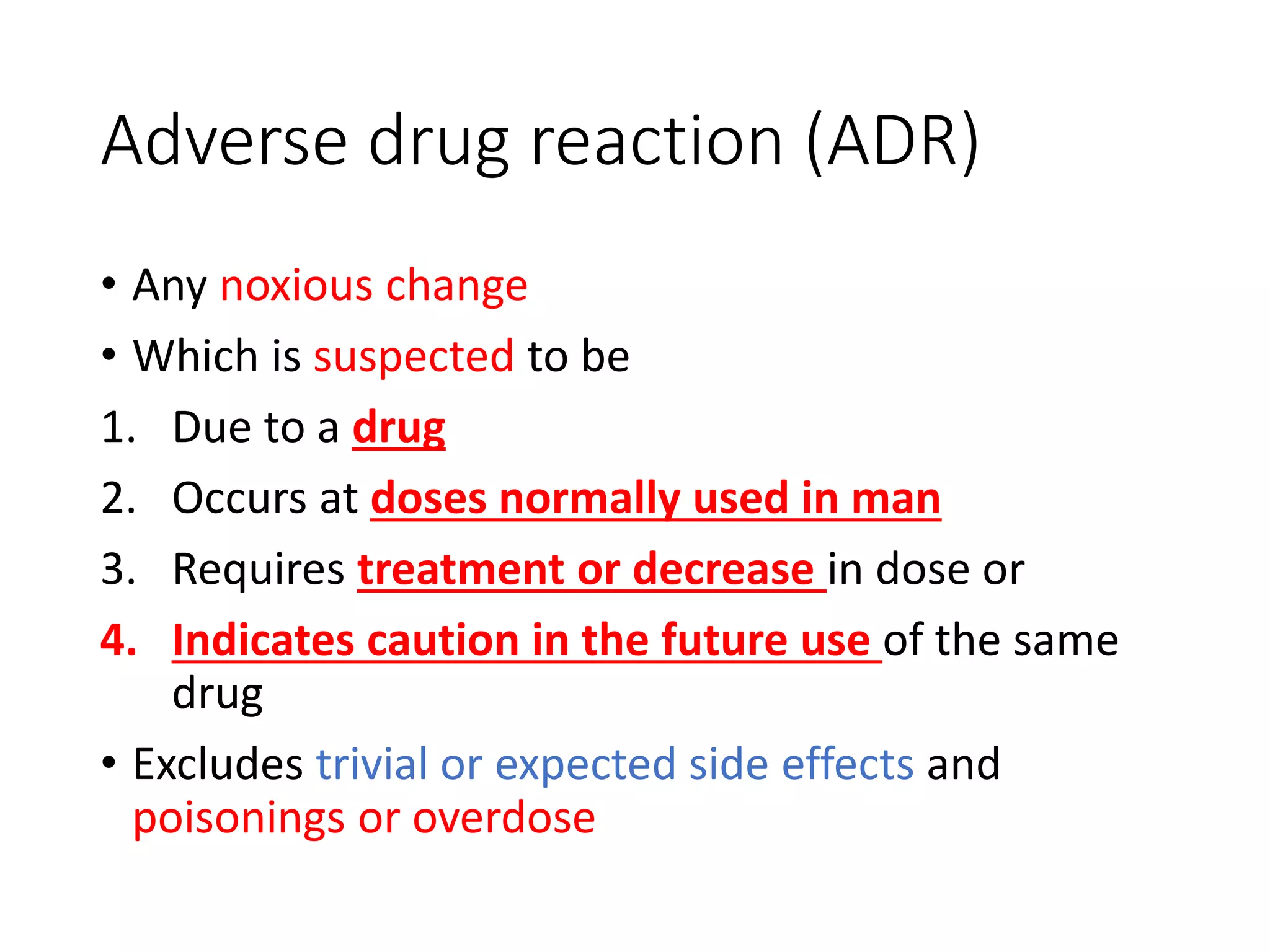 Adverse drug effects | PPTX
