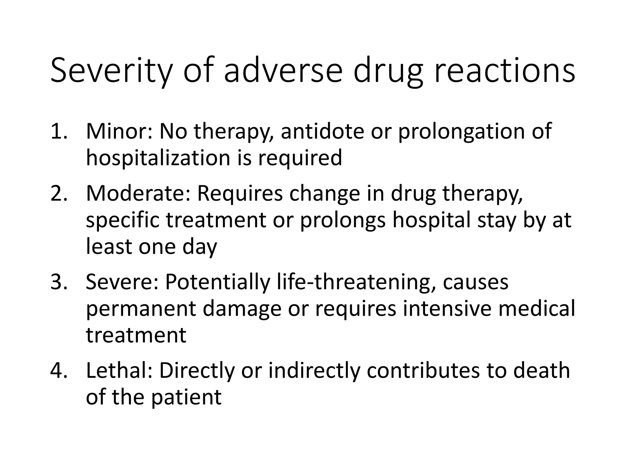 Adverse drug effects | PPTX