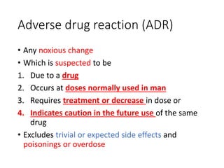 Adverse drug effects | PPTX
