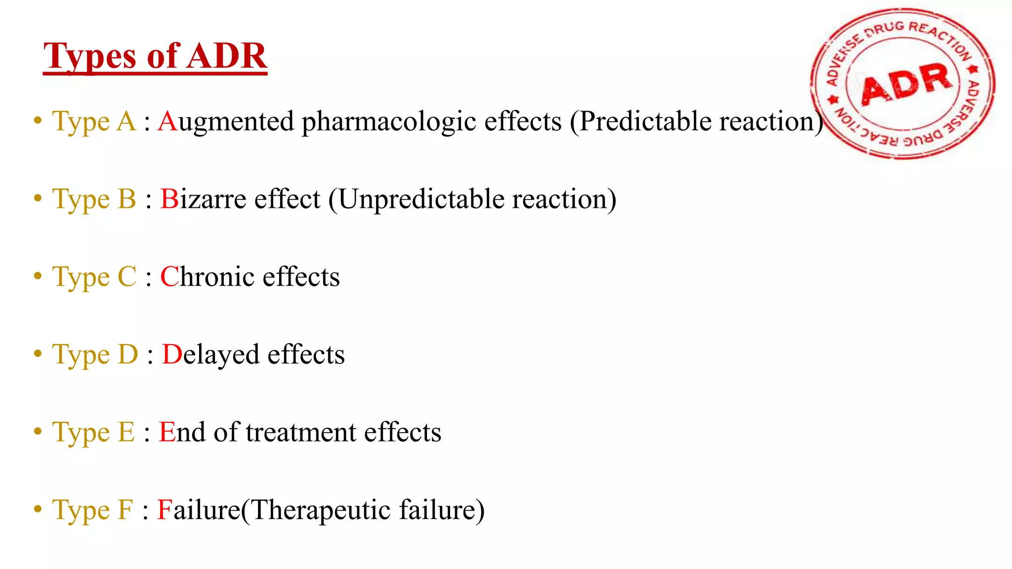 Adverse drug monitoring | PPTX | Chemistry | Science