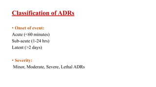 Adverse drug monitoring | PPTX