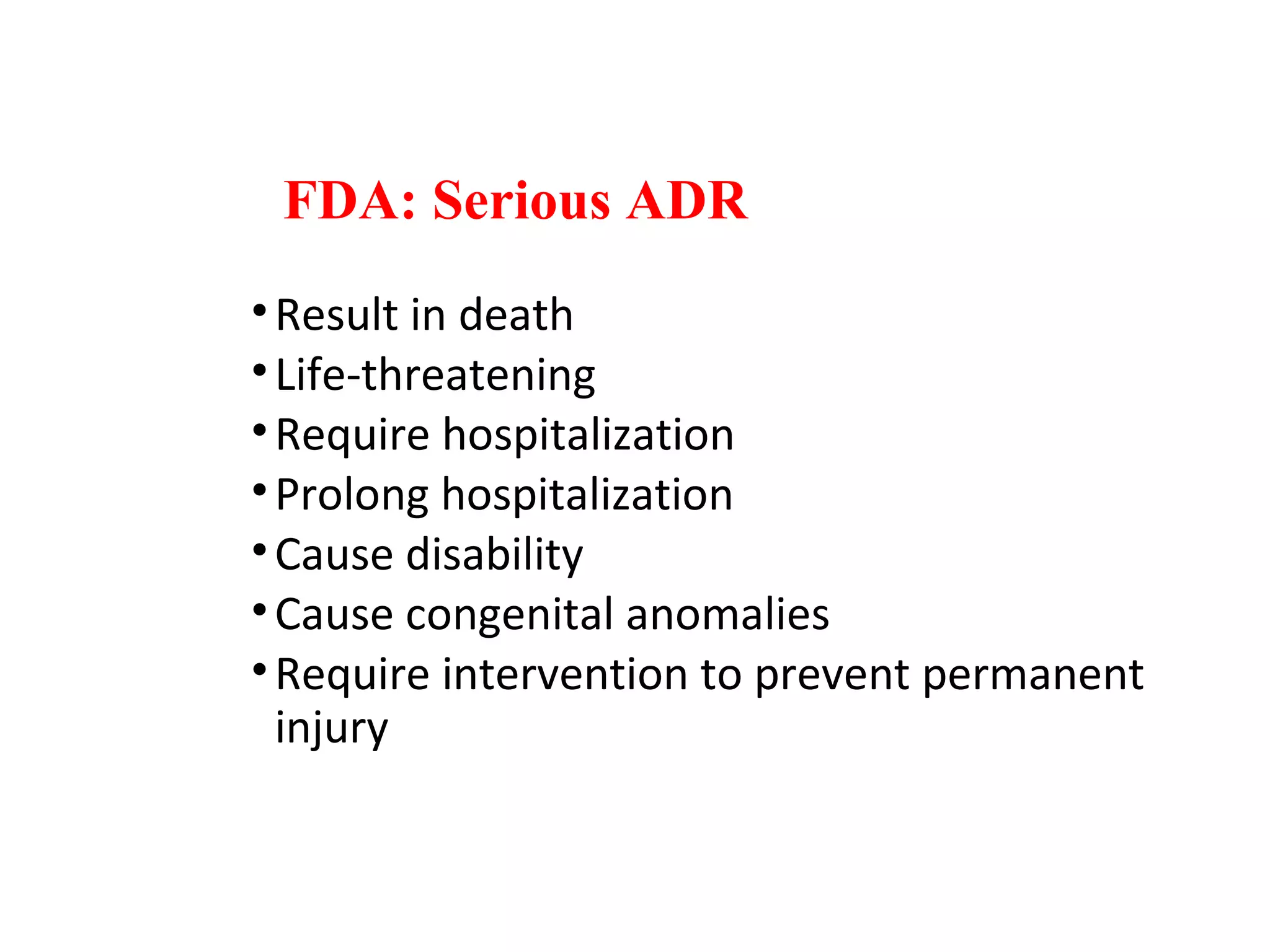 Adverse drug reaction | PPT