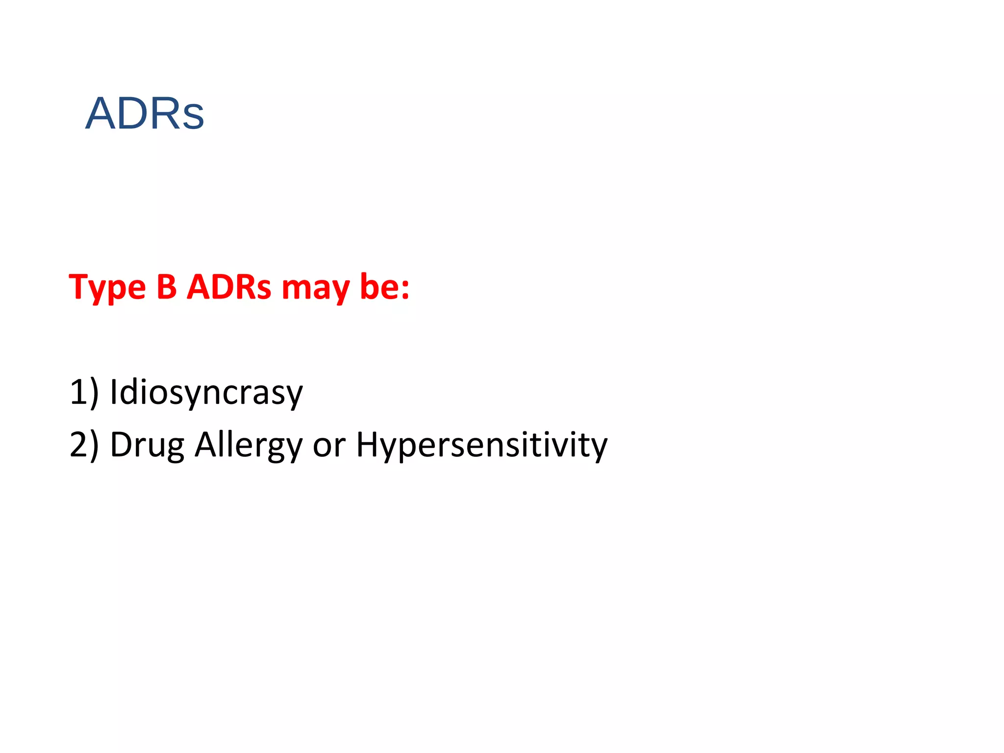 Adverse drug reaction | PPT