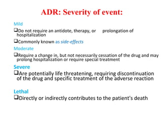 Adverse drug reaction | PPT