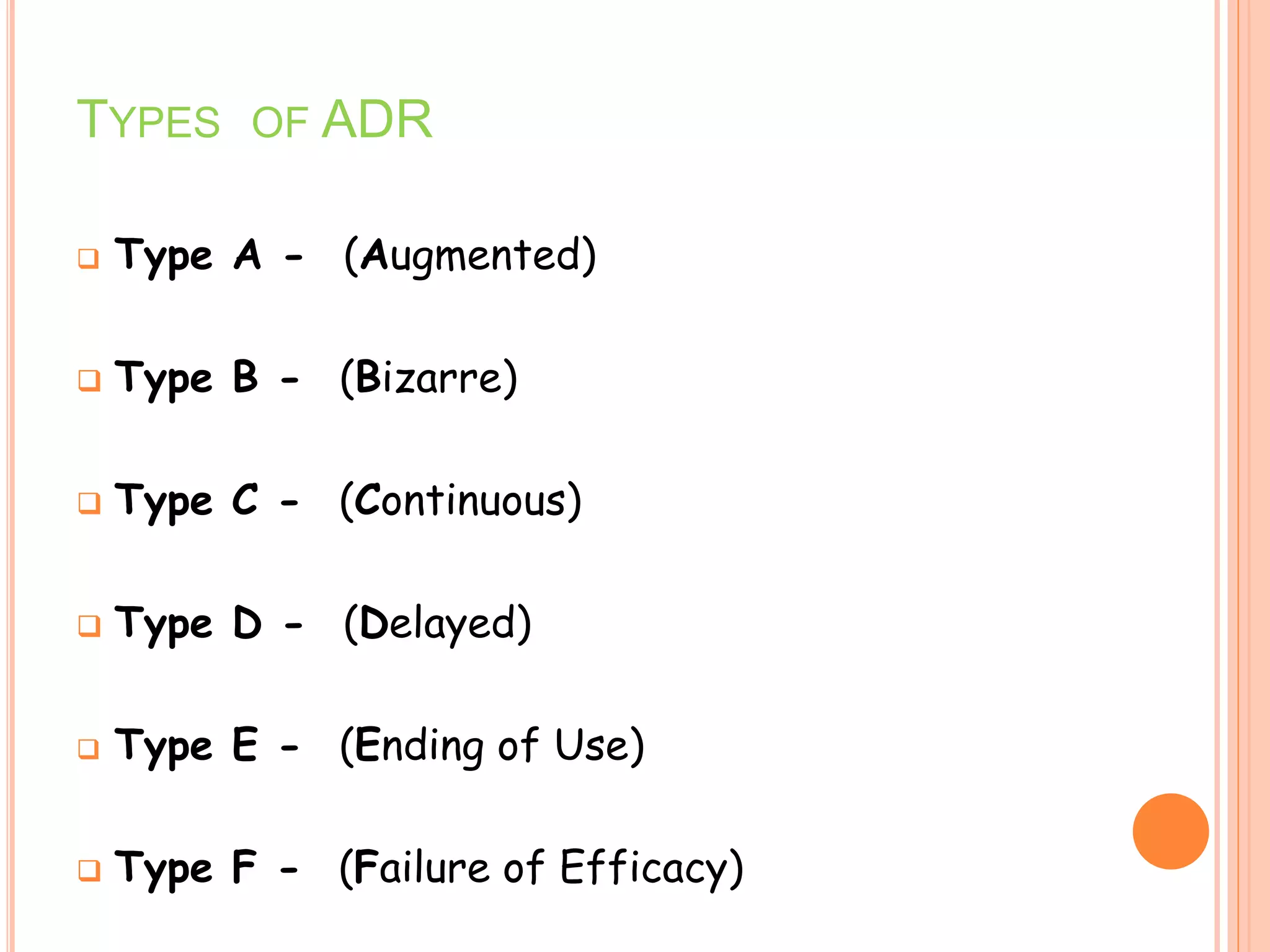 Adverse drug reaction | PPTX