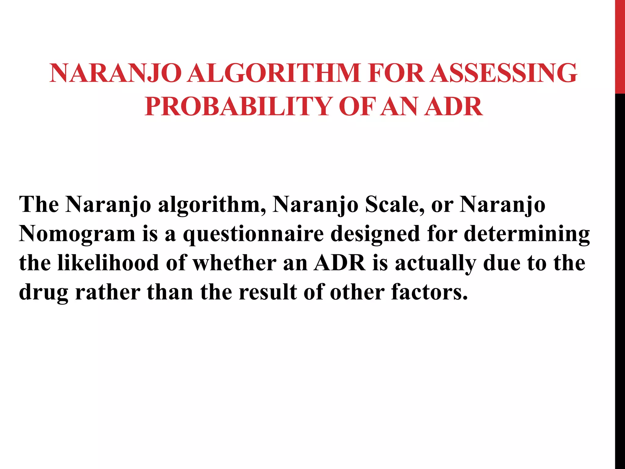 Adverse drug reaction monitoring | PPTX