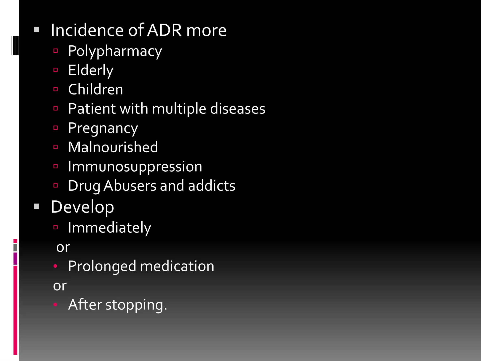 Adverse drug reaction ppt | PPTX