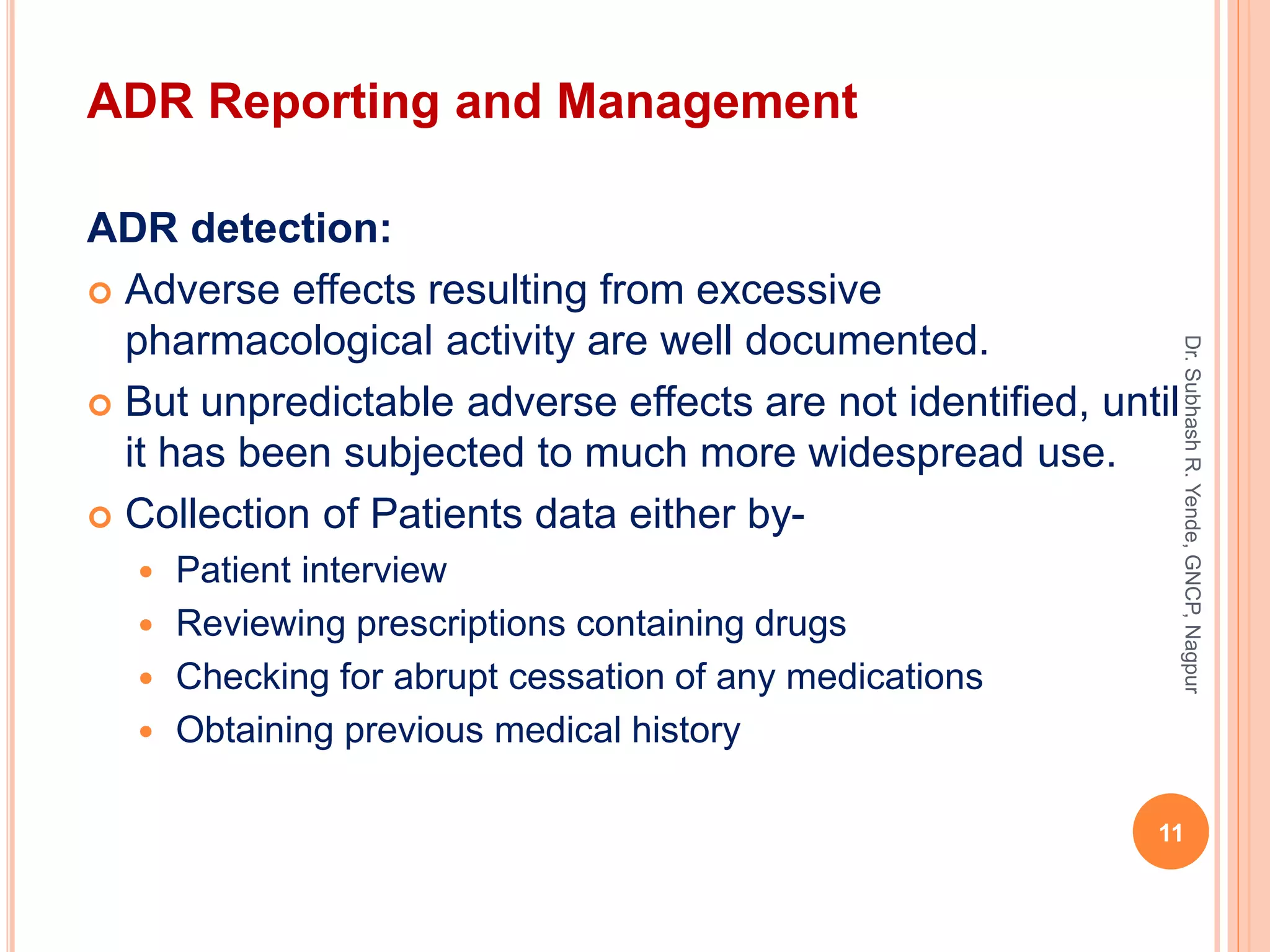 Adverse drug reaction | PPTX