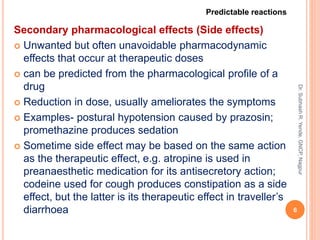 Adverse drug reaction | PPTX