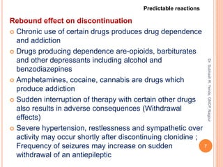 Adverse drug reaction | PPTX