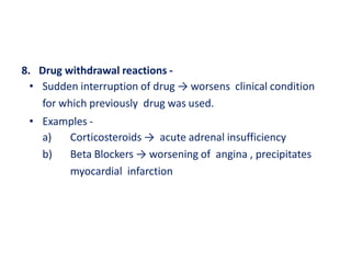 Adverse drug reaction | PPT