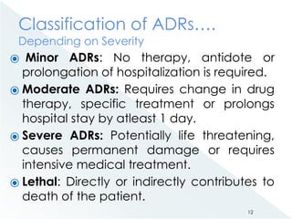 Adverse Drug reaction (1).pptx | Substance Abuse | Diseases and Conditions