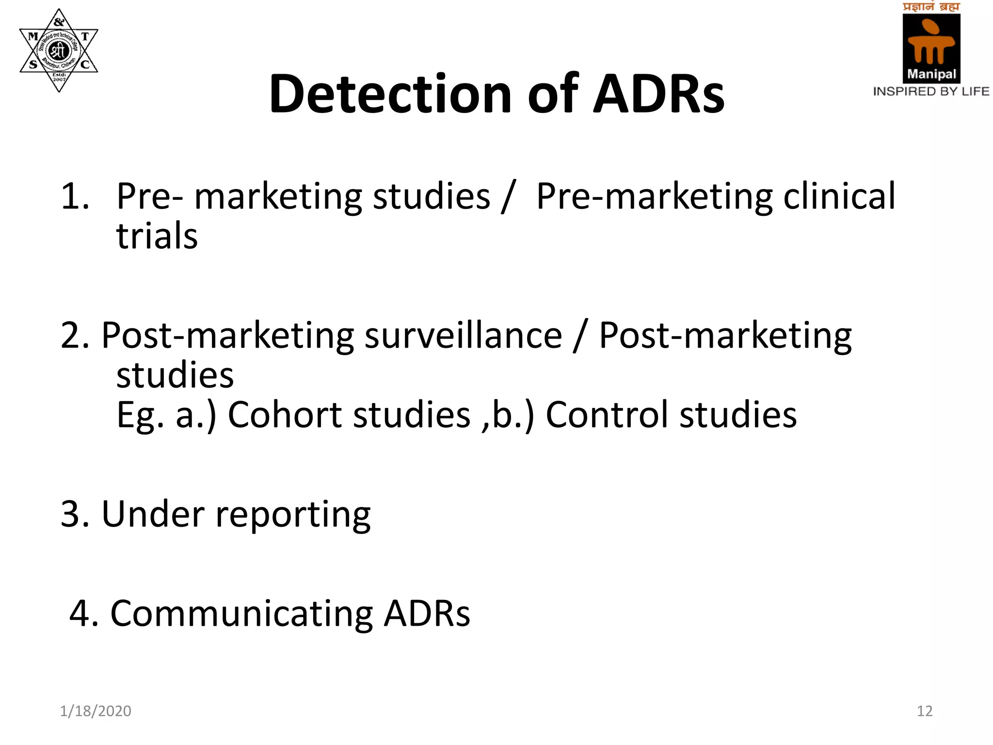 Adverse drug reaction and its types | PPTX