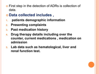 Adverse drug reaction monitoring and reporting | PPTX