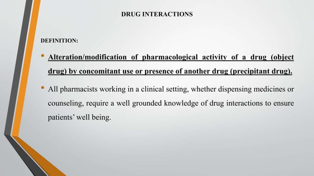 Adverse Drug Reaction and Drug Interaction_PHARMACY PRACTICE | PPTX ...