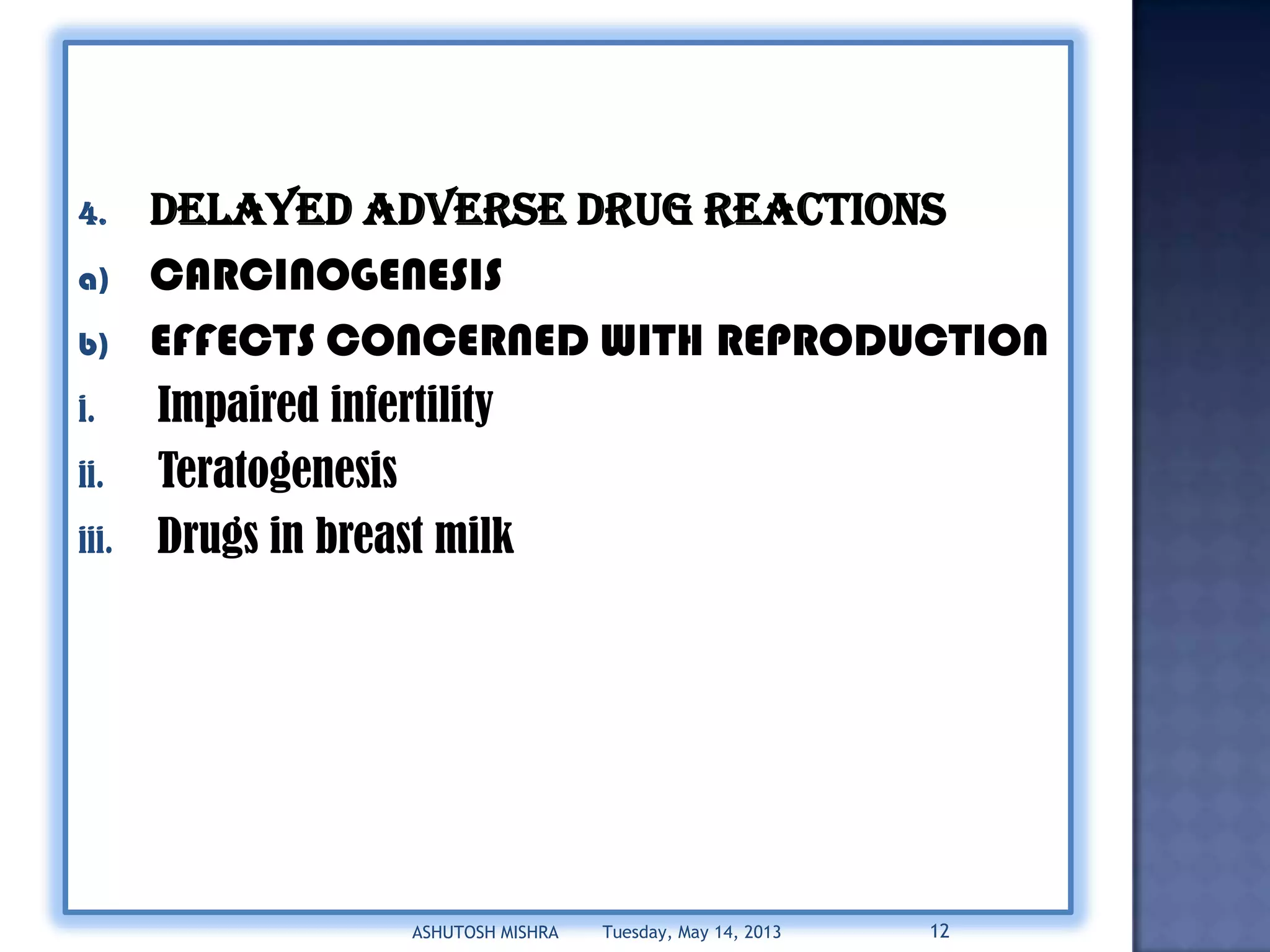 Adverse drug reactions | PPTX
