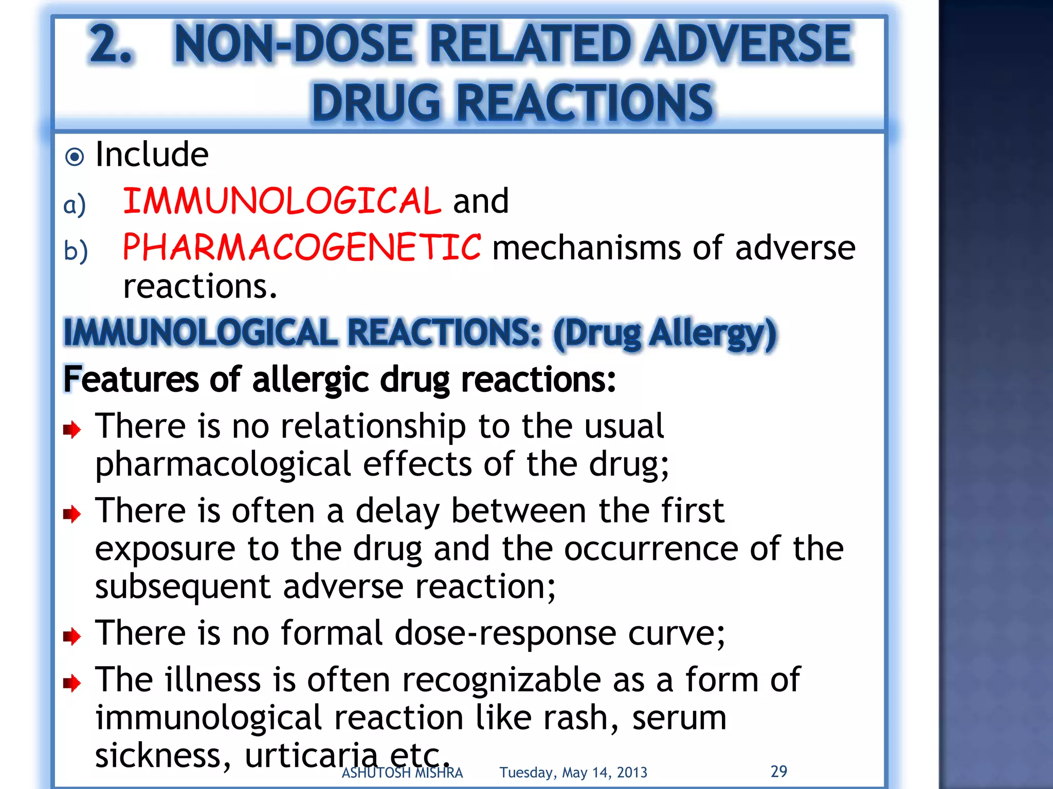 Adverse drug reactions | PPTX