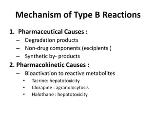 Adverse drug reactions | PPTX | Chemistry | Science