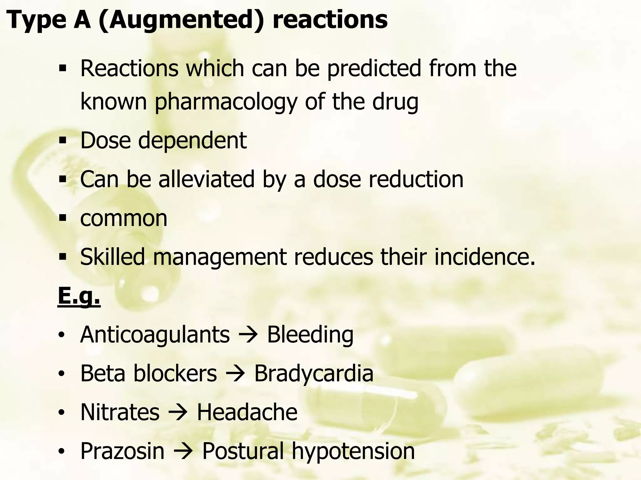 Adverse drug reactions | PPTX