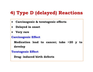 Adverse Drug Reactions - Basics and Classification | PDF