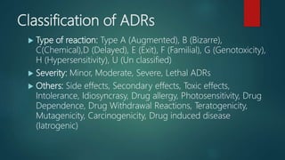 Adverse drug reactions | PPTX