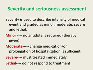 Adverse drug reactions | PPTX