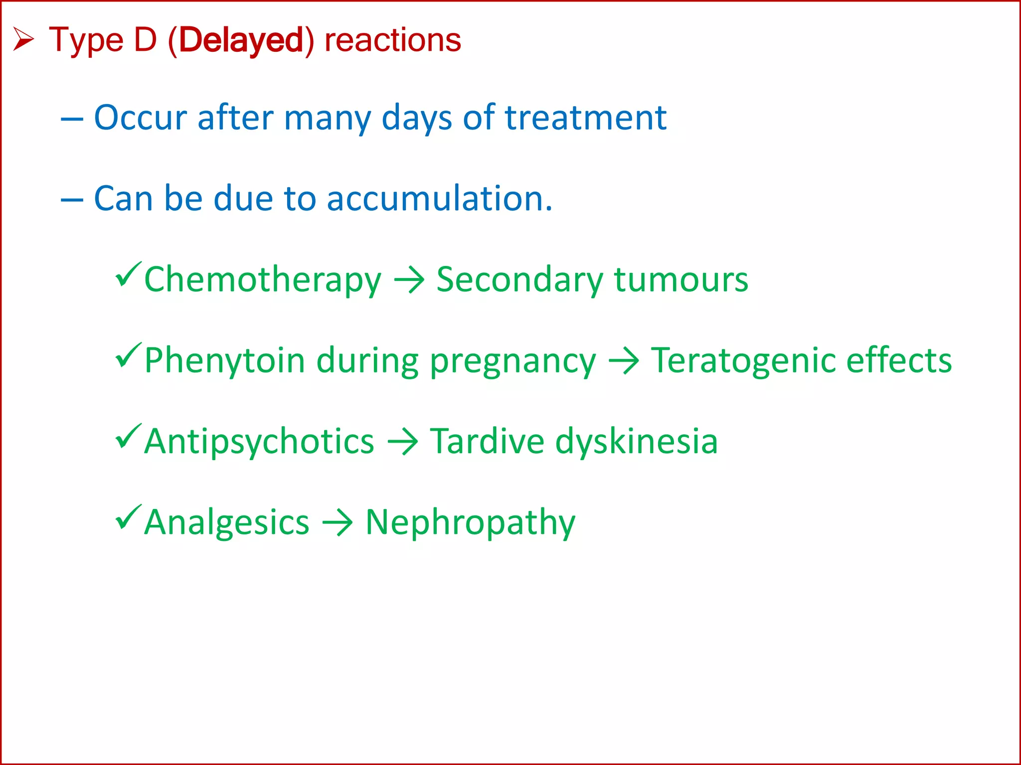 Adverse drug reactions | PPTX