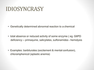 Adverse drug reactions | PPTX